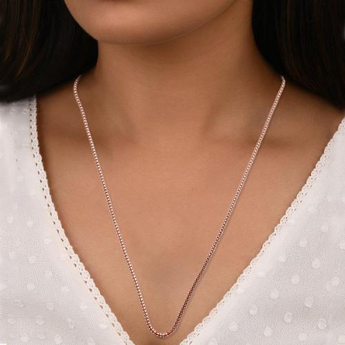 18kt Gold Minimalist Chain for Women